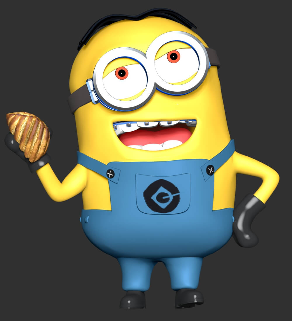 Dave - Despicable Me 3D Print Model by lovemodel