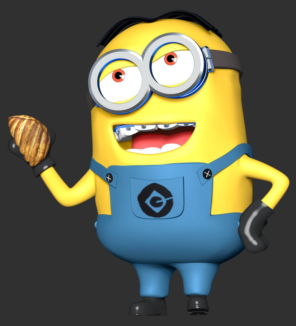 Dave - Despicable Me 3D Model by lovemodel