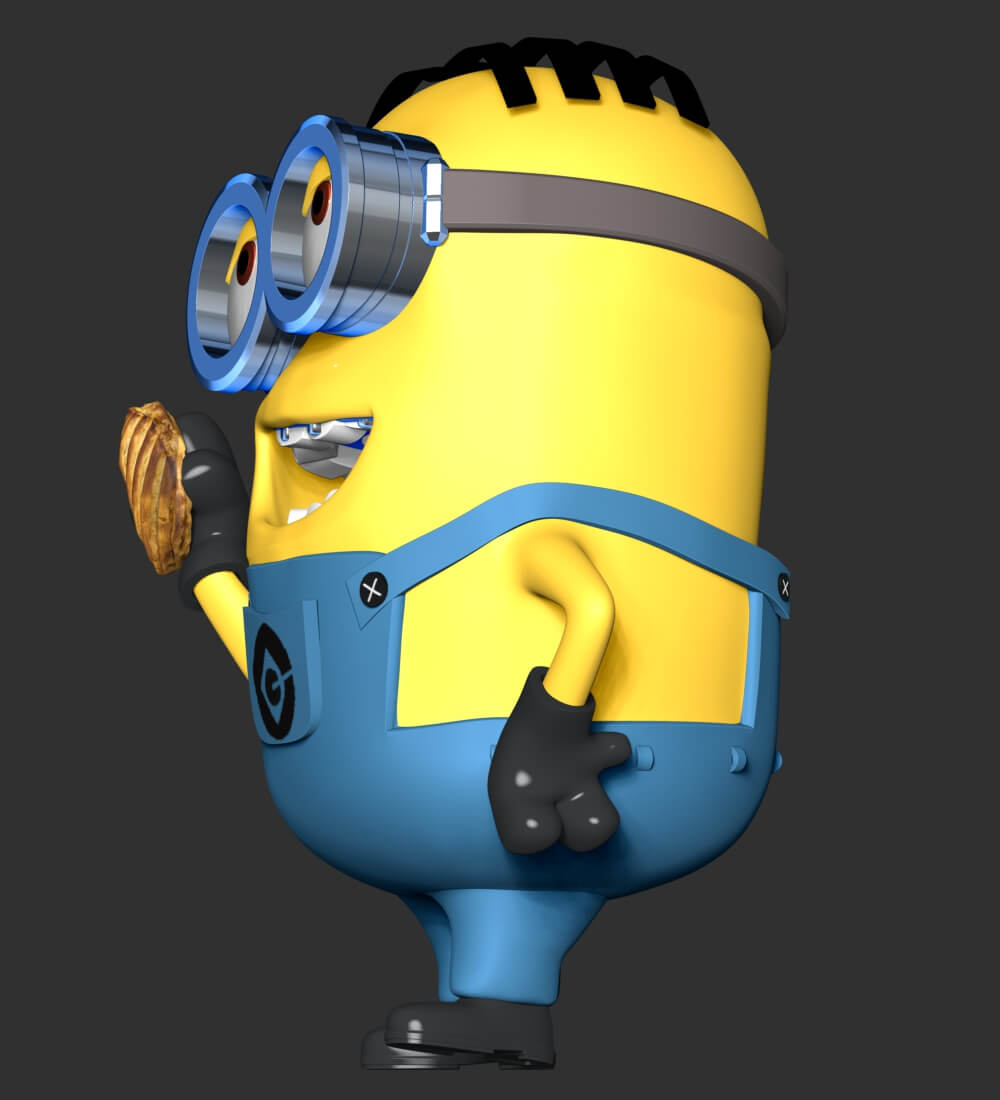Dave - Despicable Me 3D Print Model by lovemodel