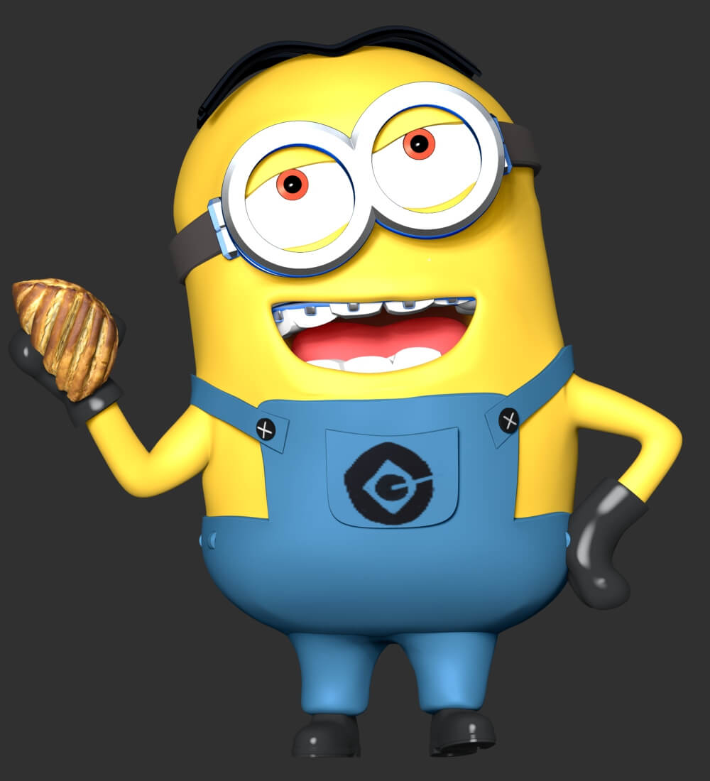 Dave - Despicable Me 3D Print Model by lovemodel