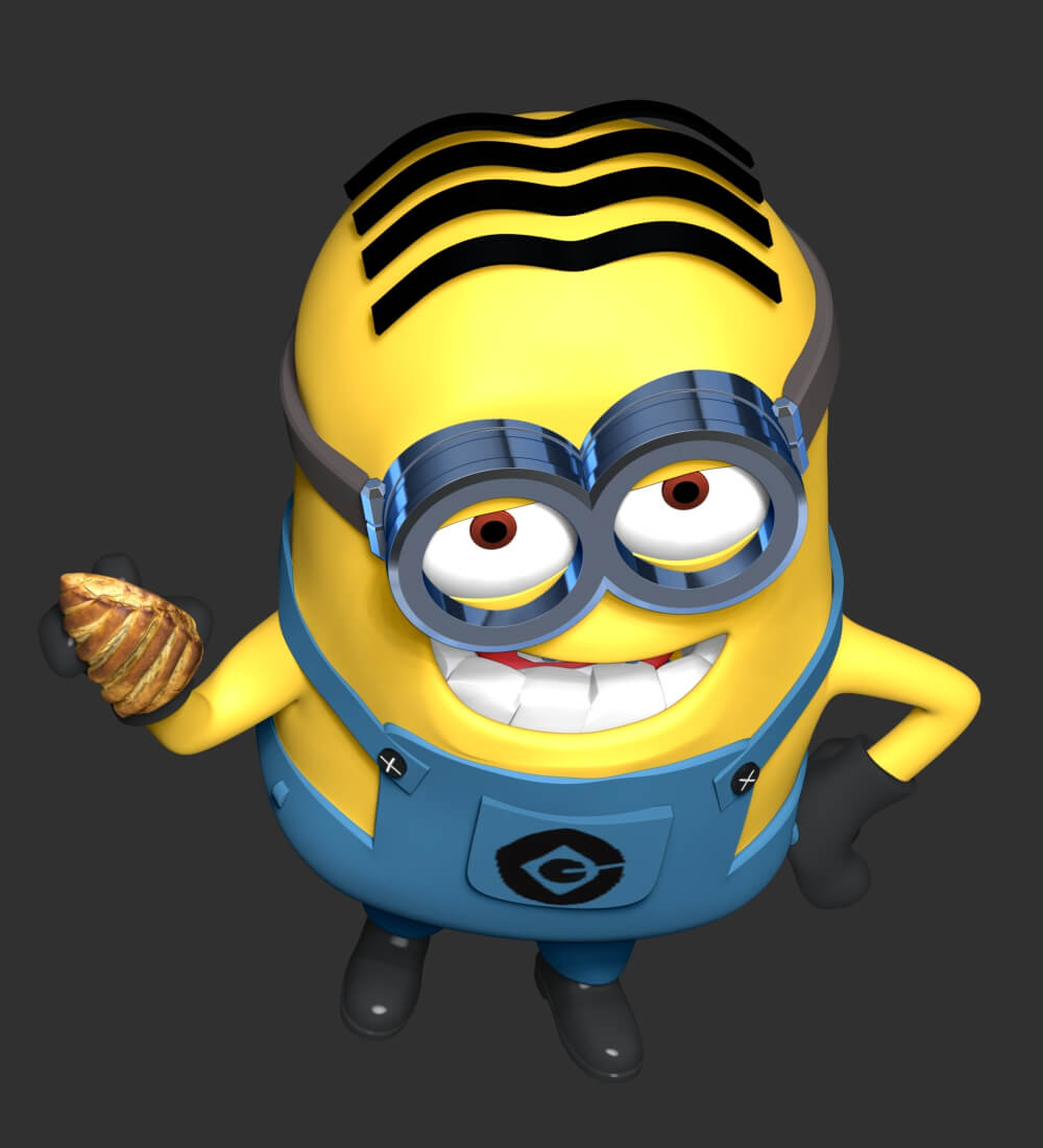 Dave - Despicable Me 3D Model by lovemodel