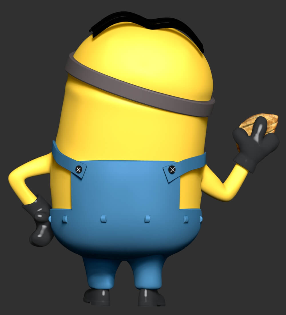 Dave - Despicable Me 3D Model by lovemodel