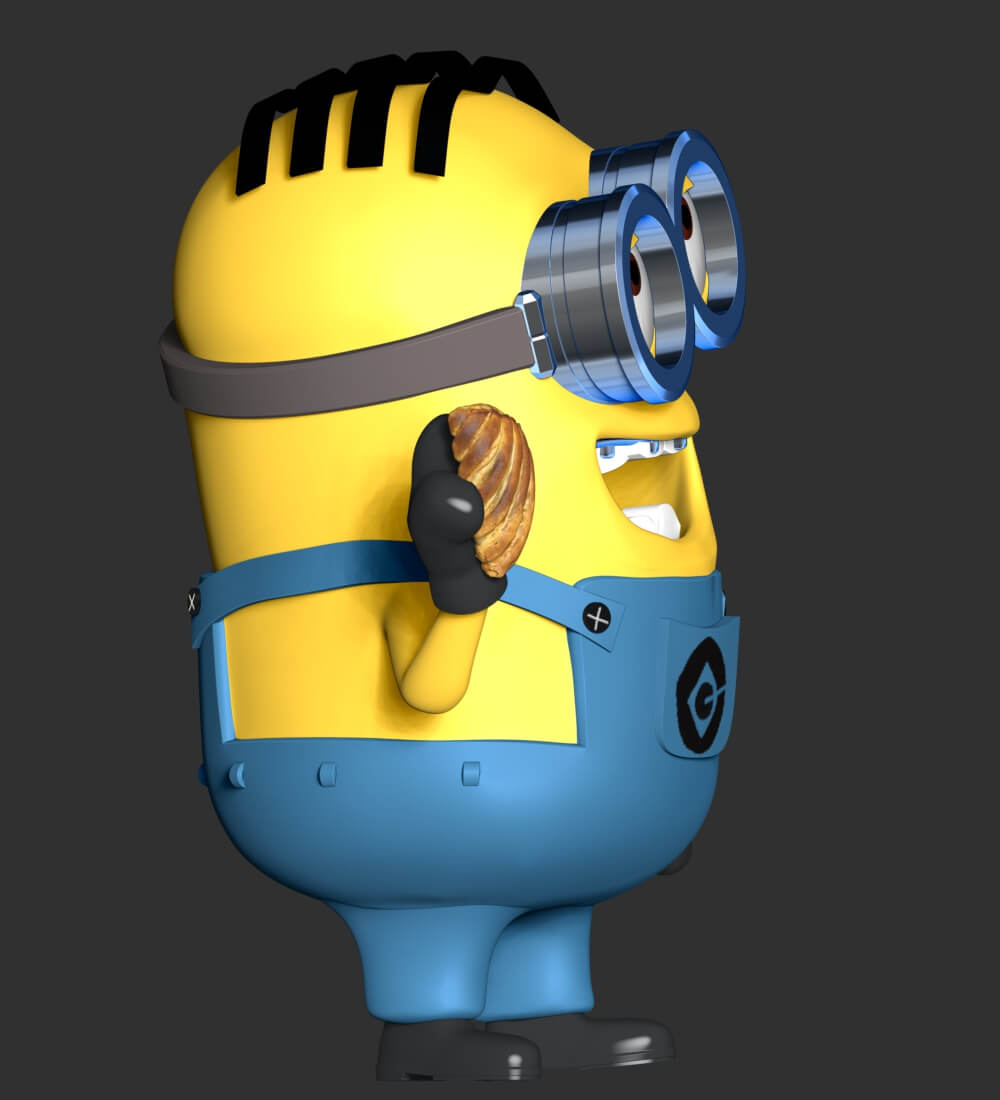 Dave - Despicable Me 3D Print Model by lovemodel