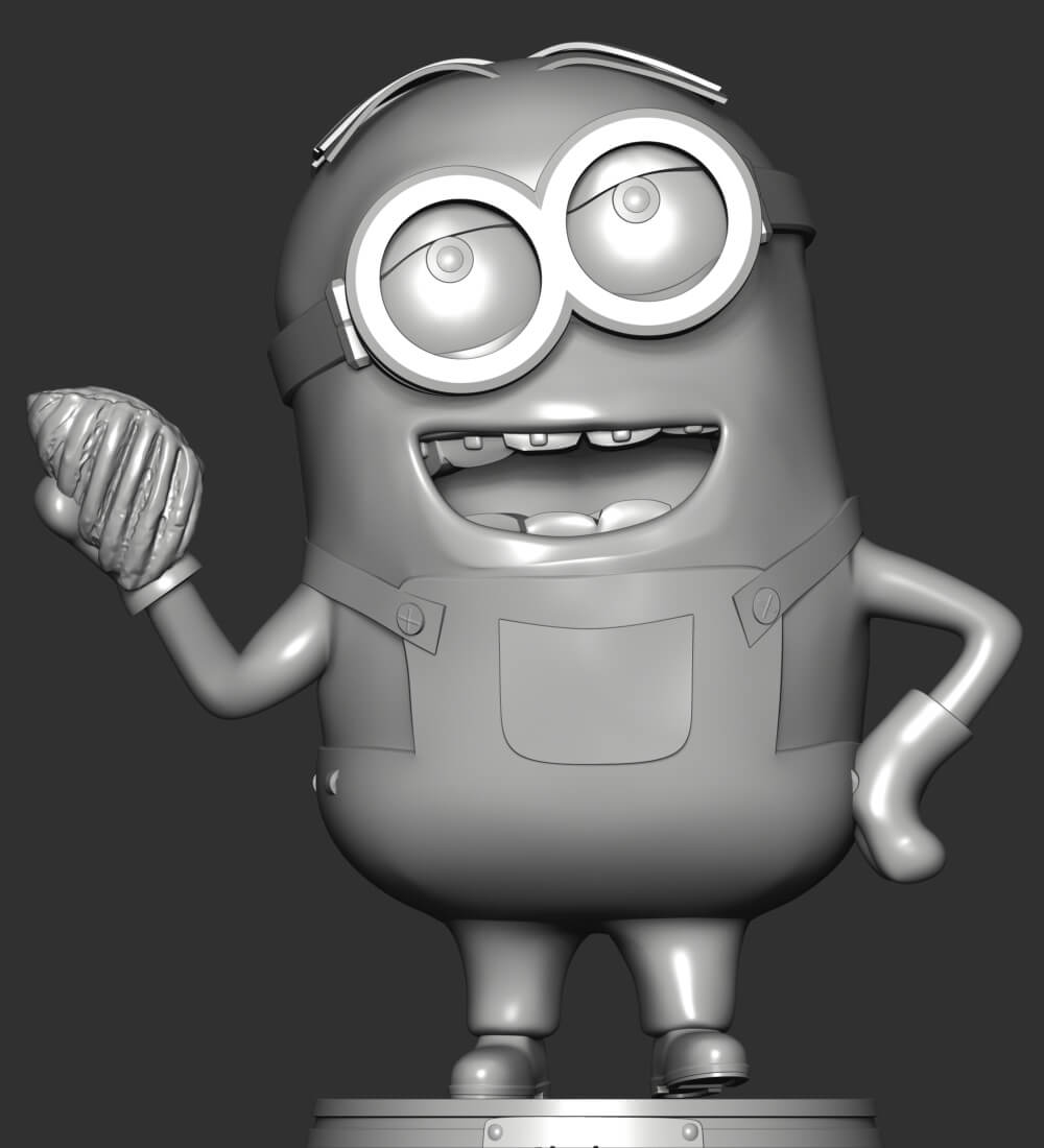 Dave - Despicable Me 3D Print Model by lovemodel