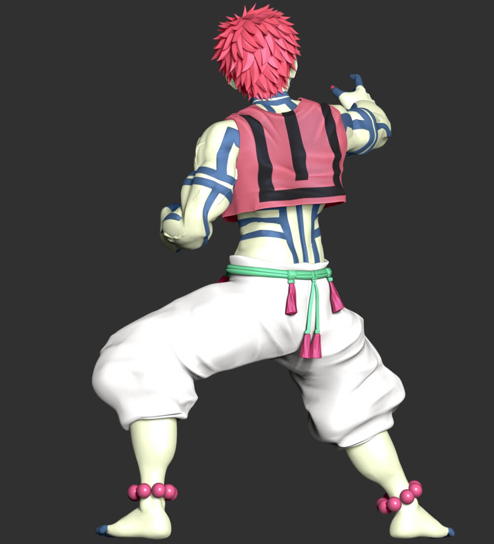 Demon Slayer - Akaza Kimetsu No Yaiba 3D Model by lovemodel