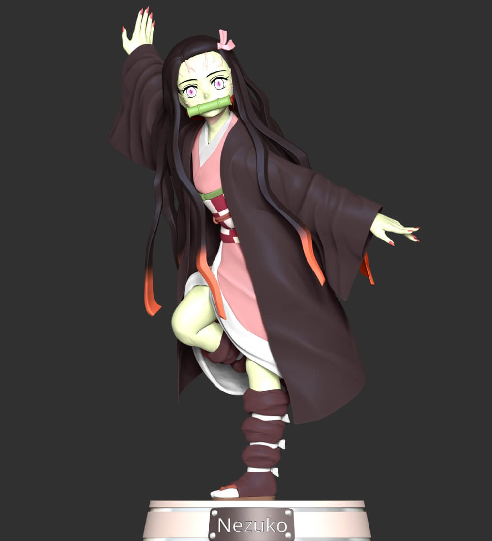 Demon Slayer Hinokami Chronicles - Nezuko 3D Model by lovemodel