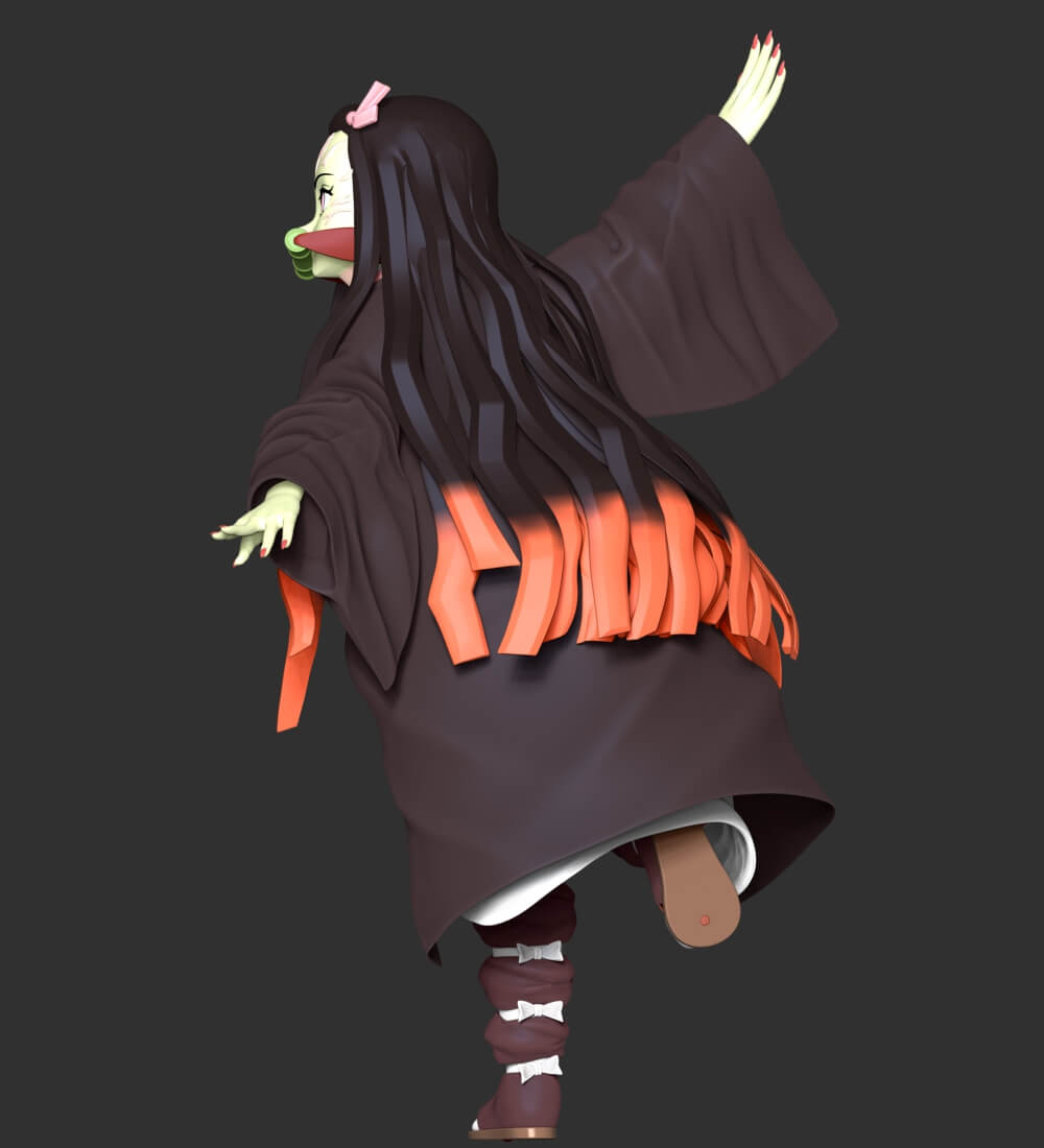 Demon Slayer Hinokami Chronicles - Nezuko 3D Print Model by lovemodel