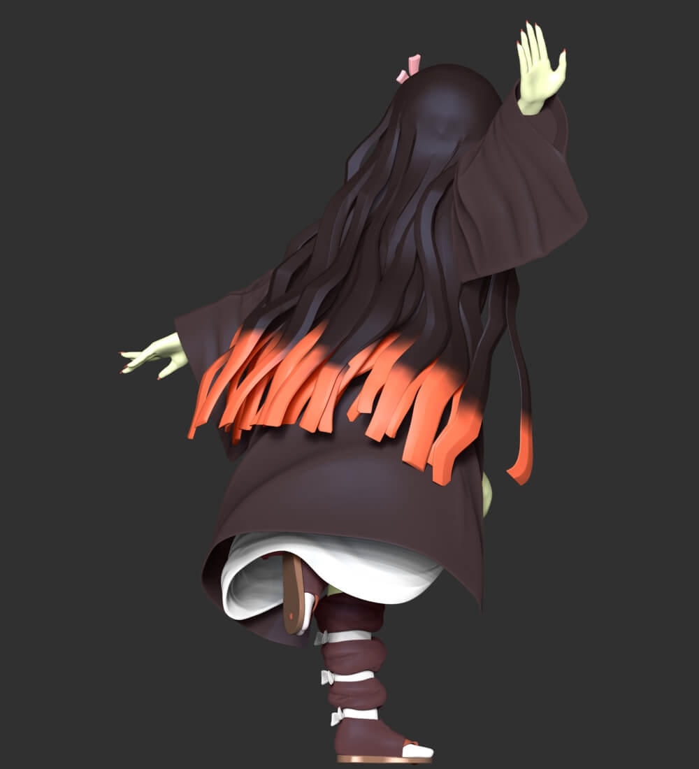 Demon Slayer Hinokami Chronicles - Nezuko 3D Print Model by lovemodel
