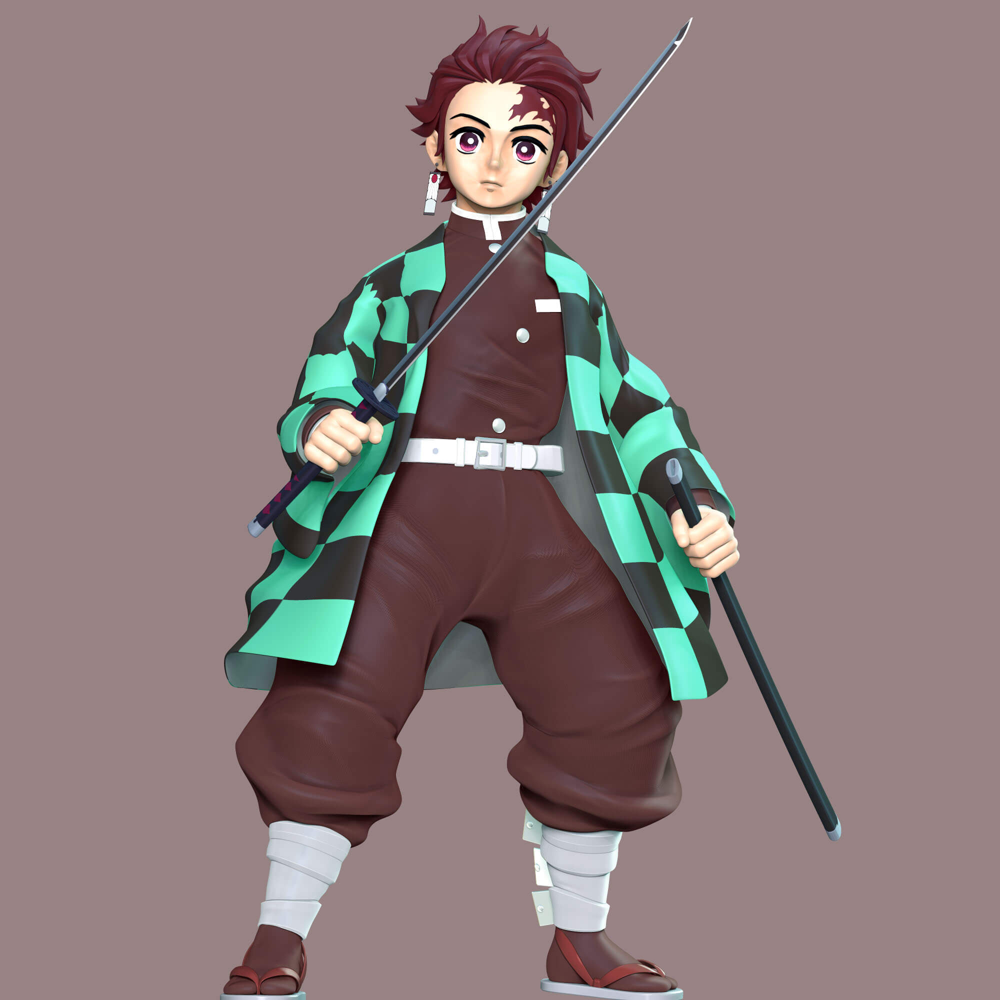 Demon Slayer Hinokami Chronicles - Tanjiro 3D Model by lovemodel