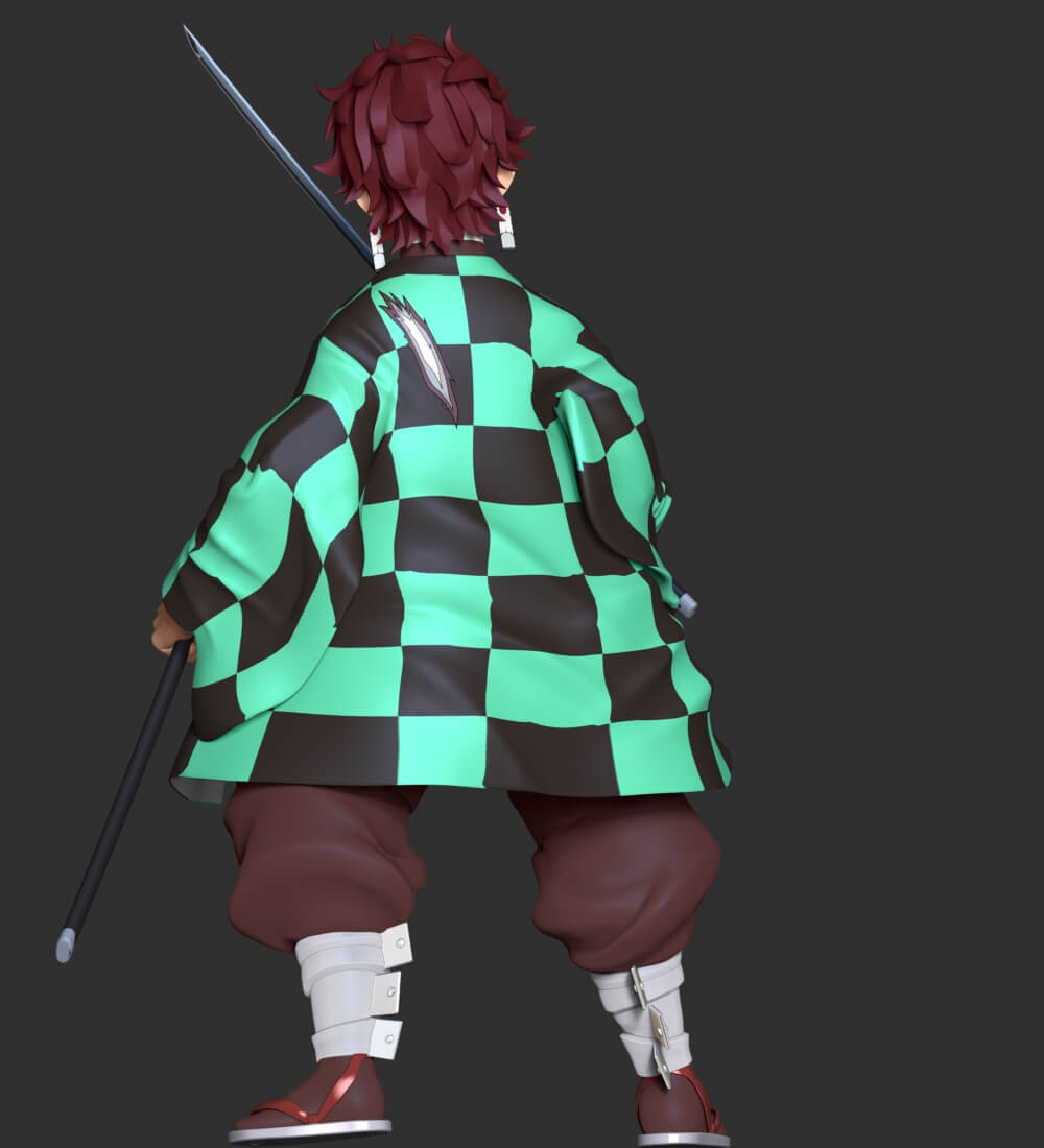 Demon Slayer Hinokami Chronicles - Tanjiro 3D Model by lovemodel