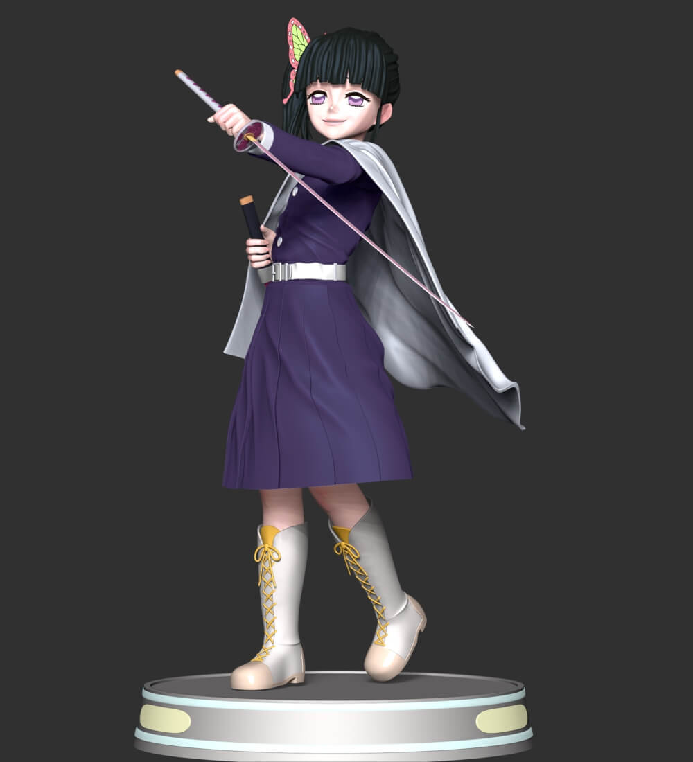 Demon Slayer - Kanao Tsuyuri 3D Model by lovemodel