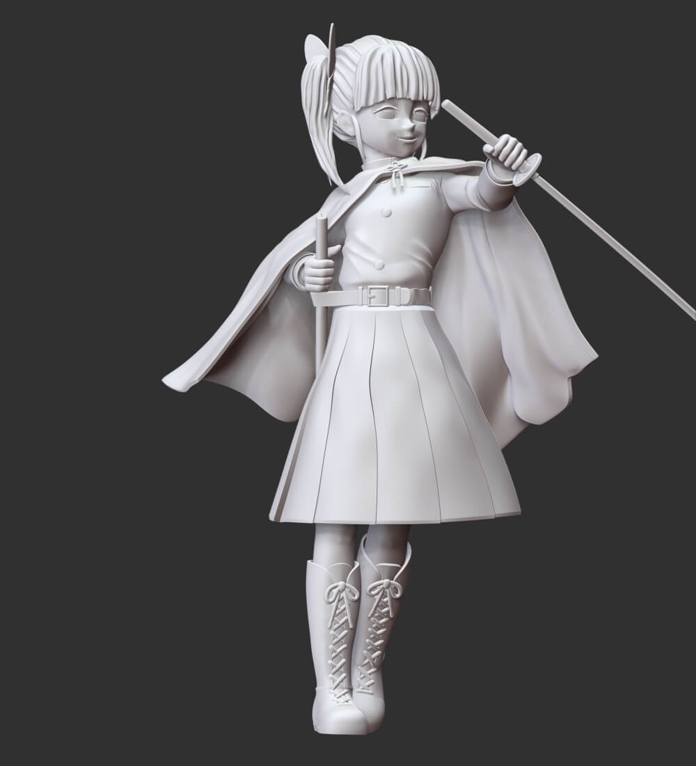 Demon Slayer - Kanao Tsuyuri 3D Model by lovemodel