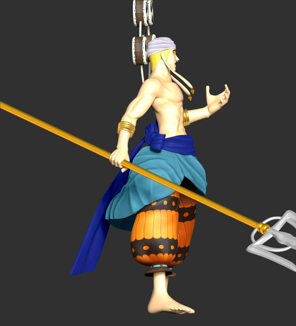 Enel - One Piece 3D Print Model by lovemodel