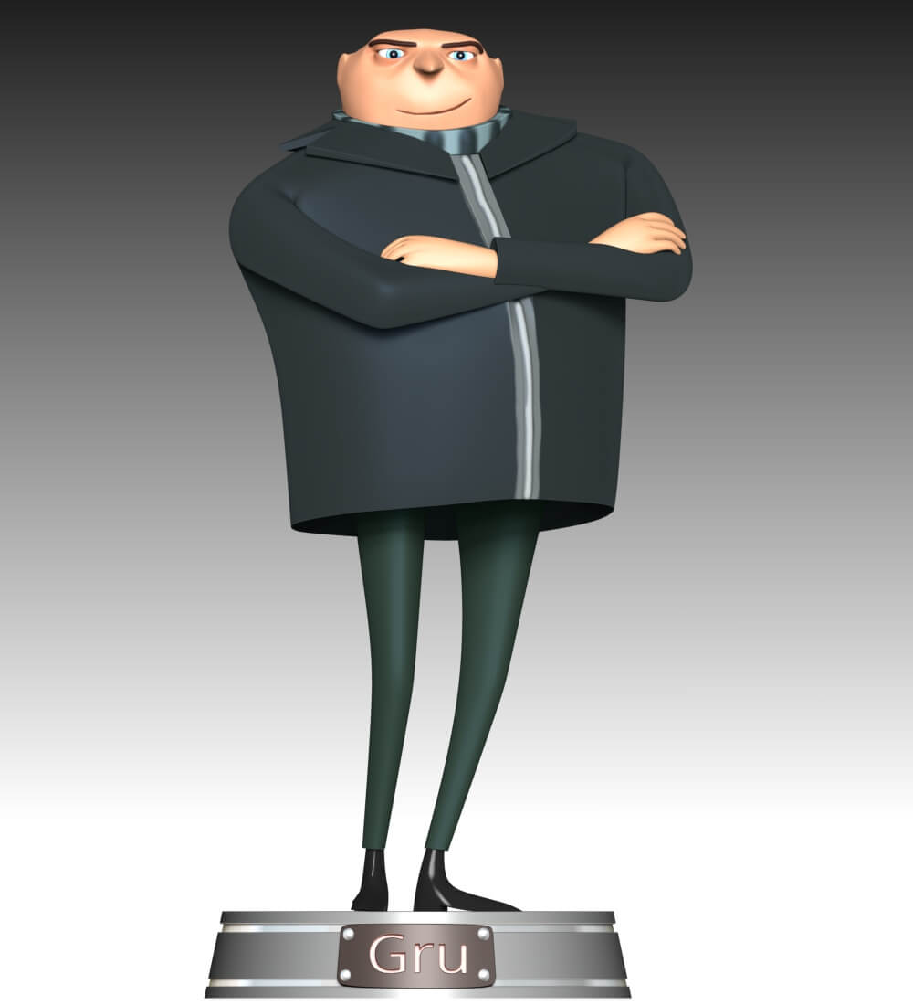 Felonius Gru - Despicable Me 3D Model by lovemodel