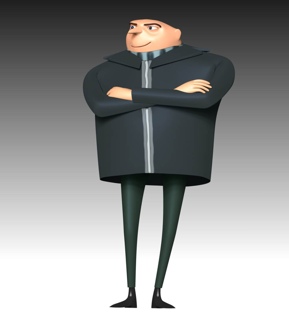 Felonius Gru - Despicable Me 3D Model by lovemodel
