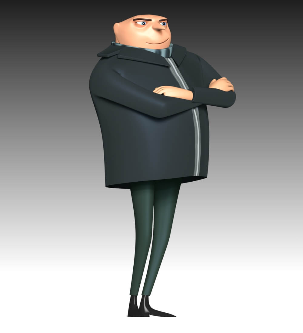 Felonius Gru - Despicable Me 3D Model by lovemodel