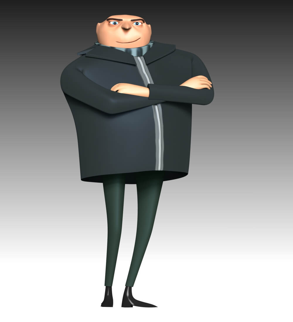 Felonius Gru - Despicable Me 3D Model by lovemodel