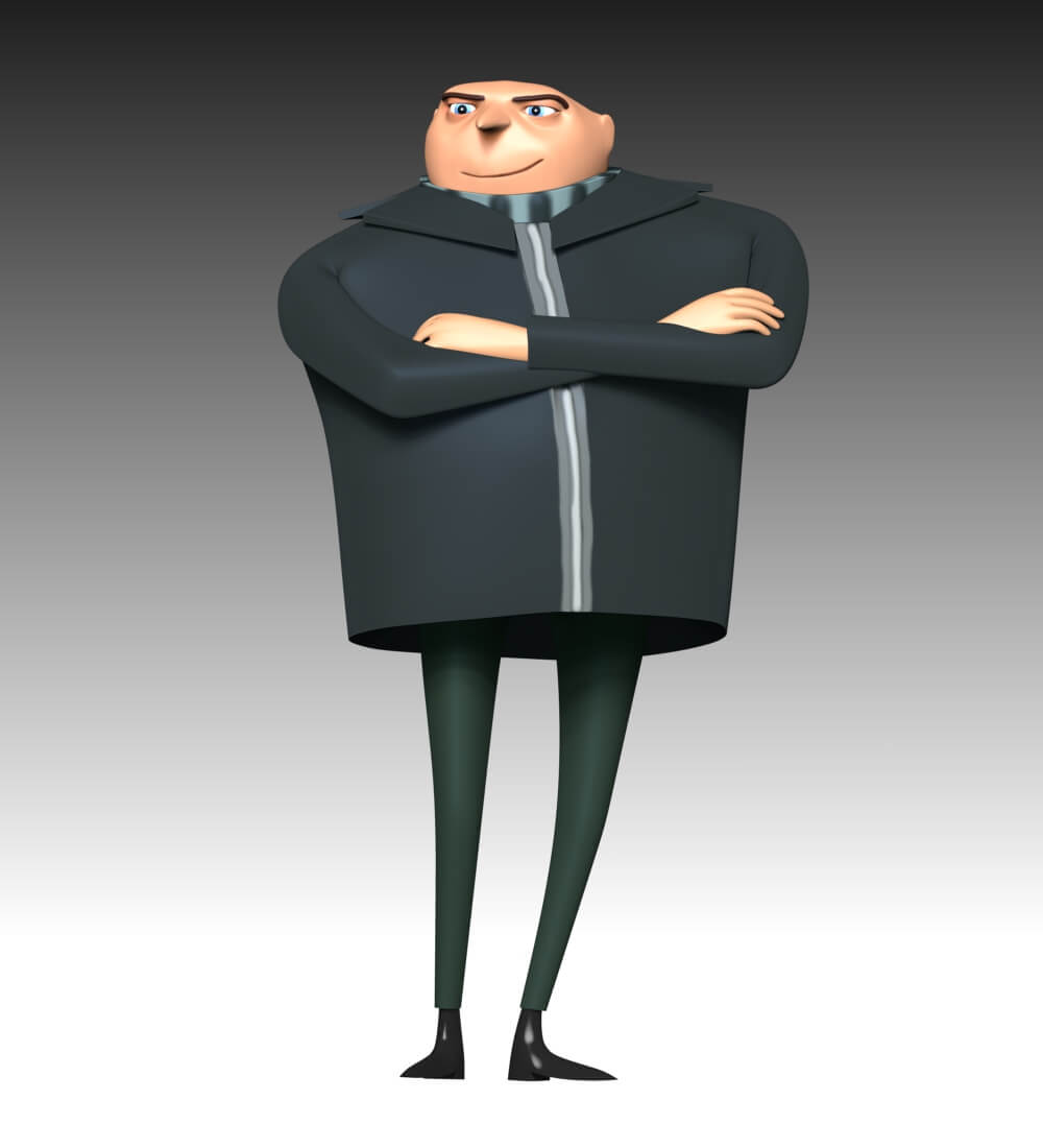 Felonius Gru - Despicable Me 3D Model by lovemodel