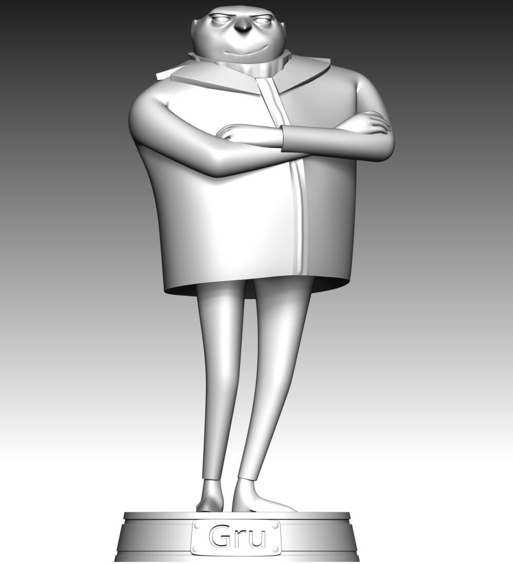 Felonius Gru - Despicable Me 3D Model by lovemodel