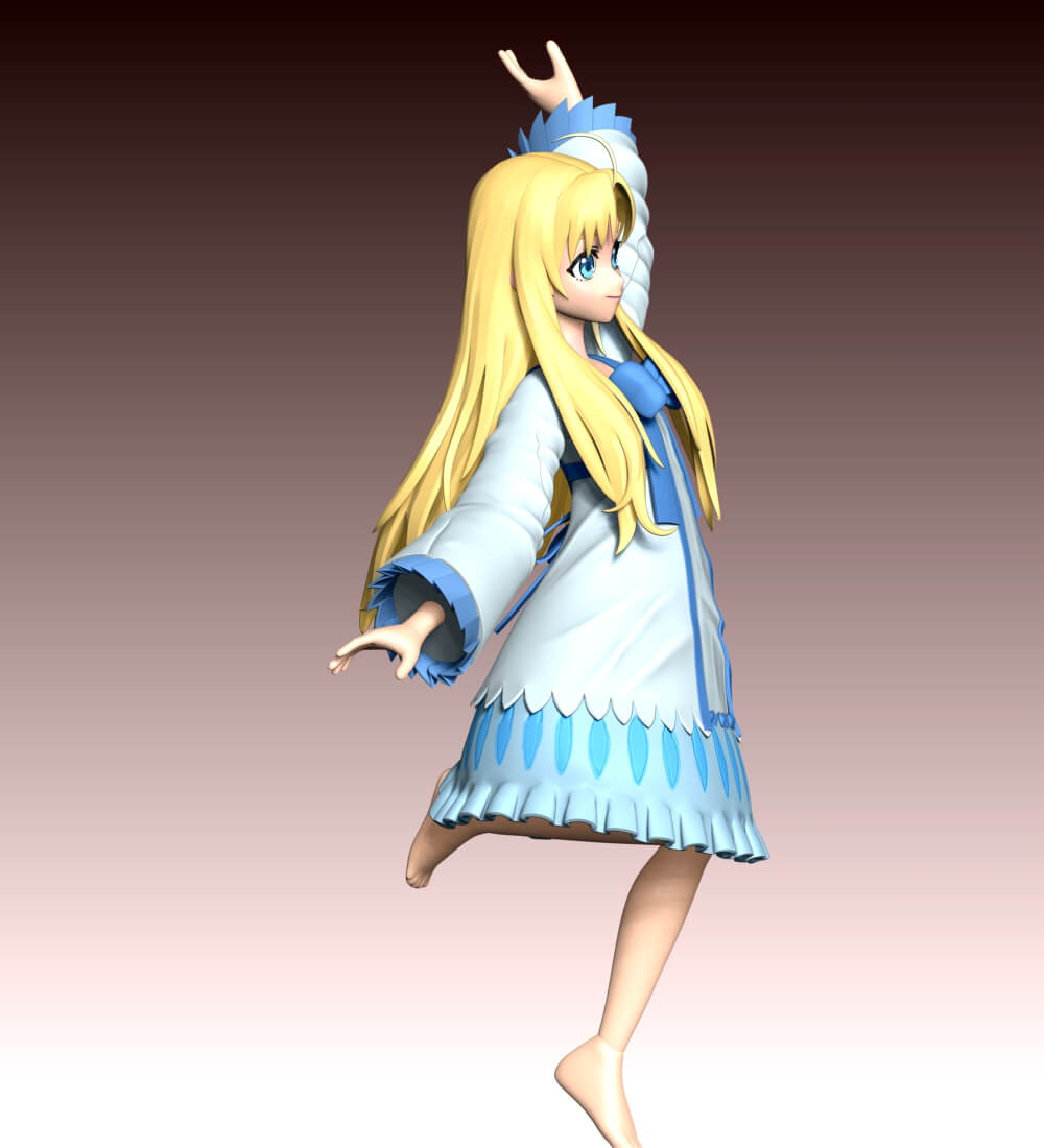 Filo - The Rising of The Shield Hero 3D Model by lovemodel