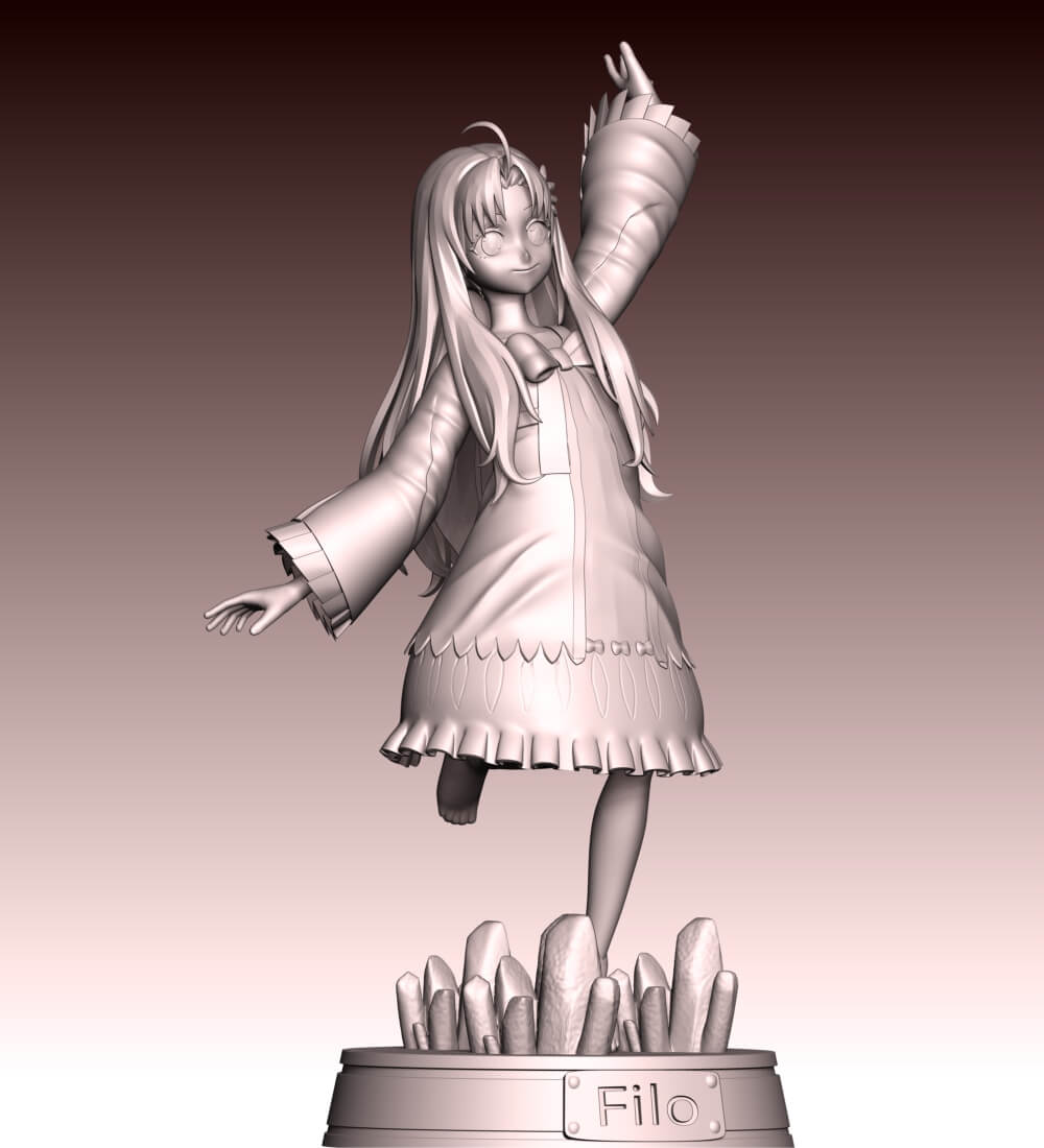 Filo - The Rising of The Shield Hero 3D Model by lovemodel