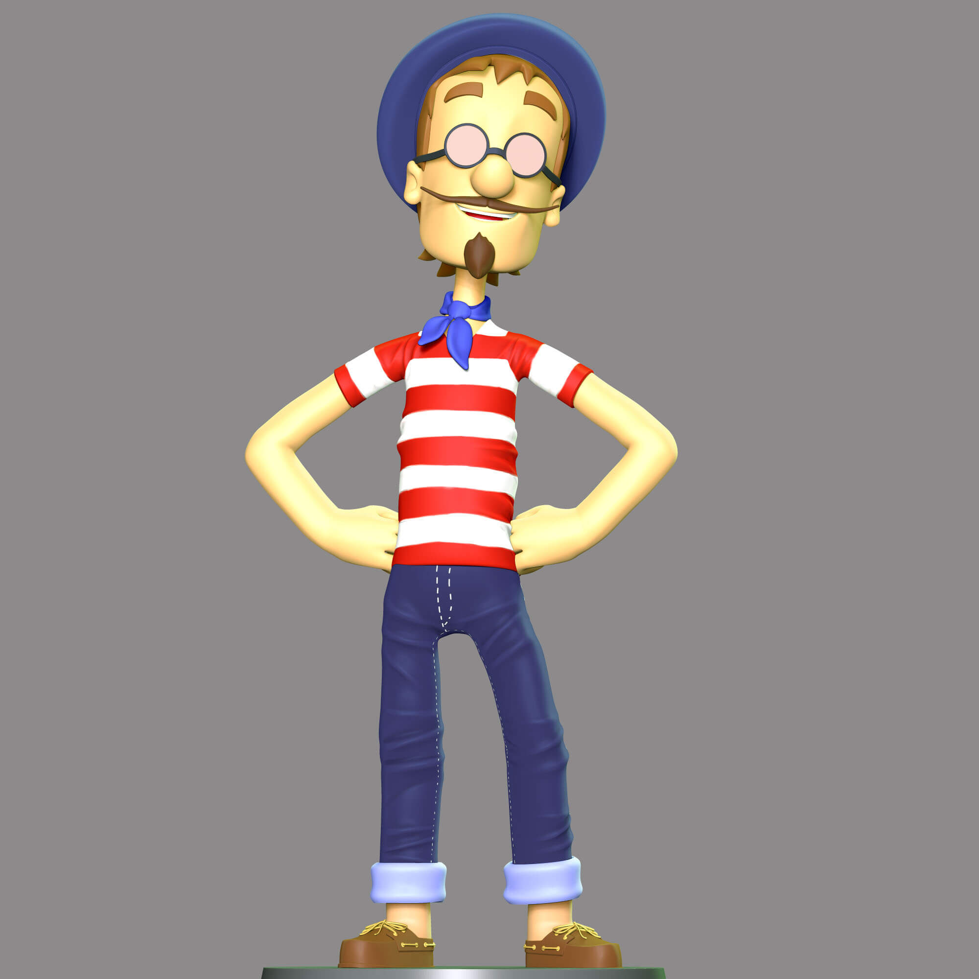 Francois Turbot - Paw Patrol 3D Model by lovemodel