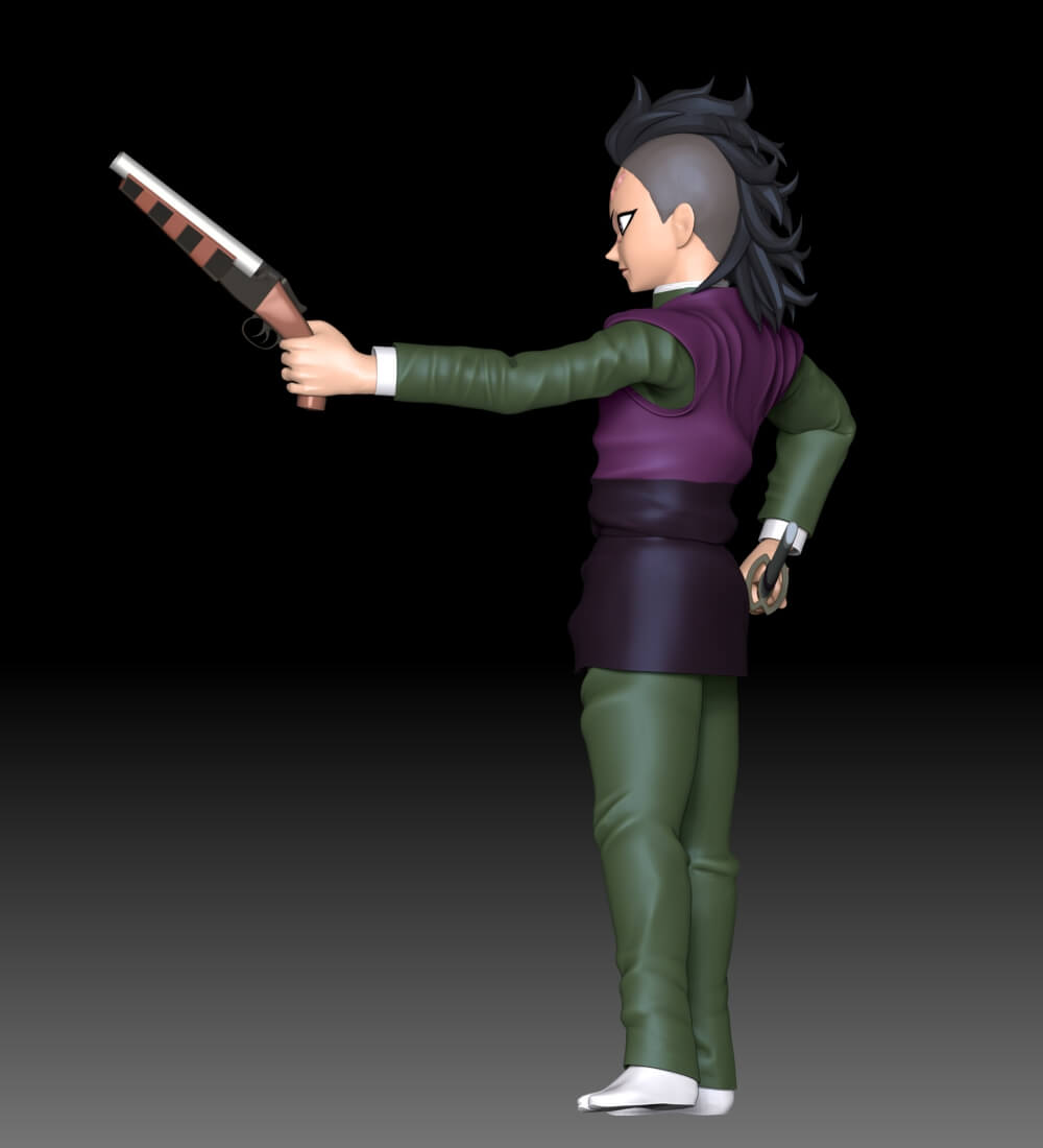 Genya Shinazugawa - Demon Slayer 3D Model by lovemodel