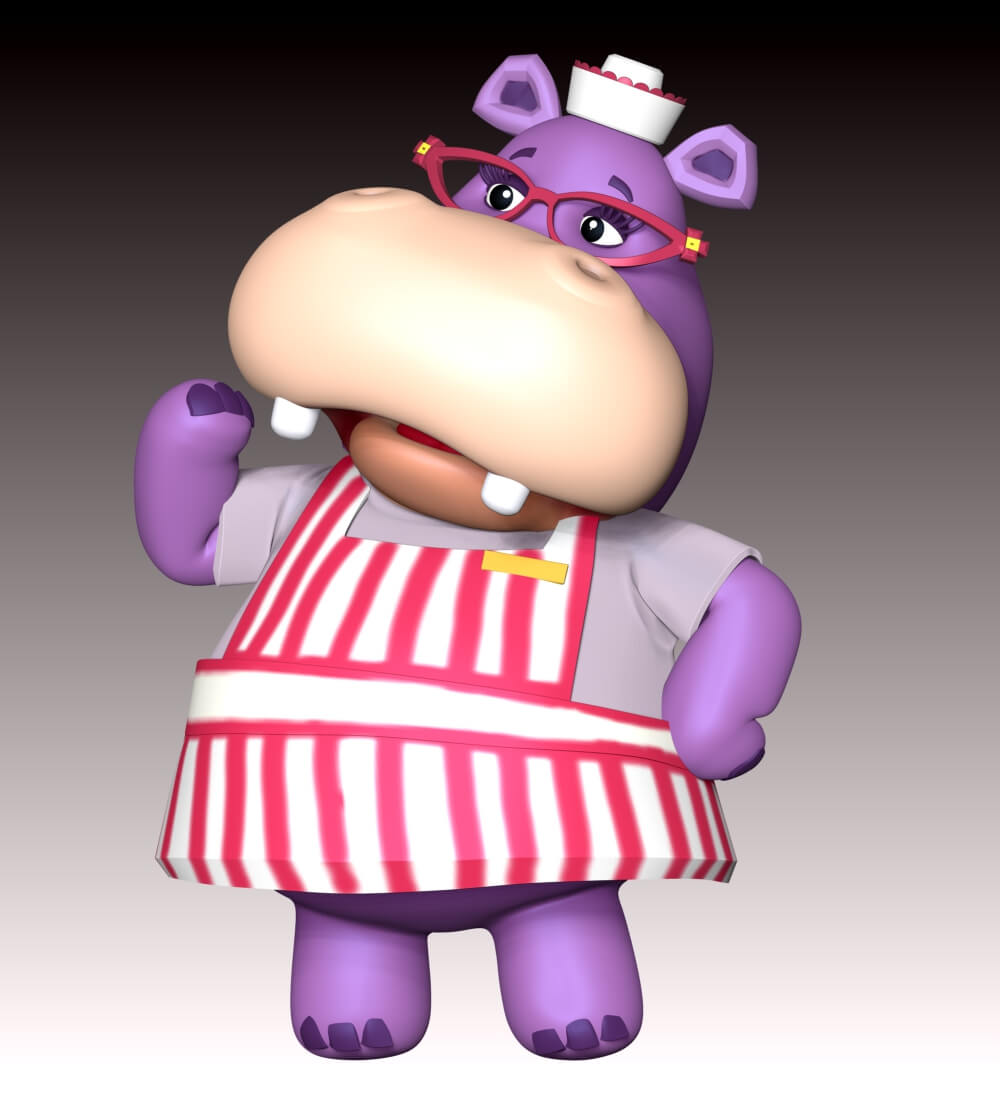 Hallie Fan Art - 3D Model by lovemodel