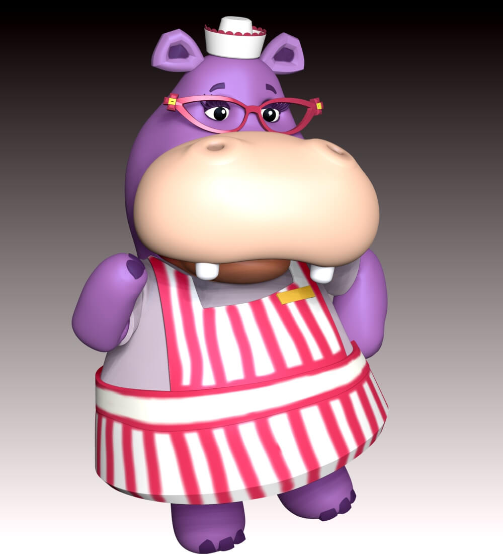 Hallie Fan Art - 3D Model by lovemodel