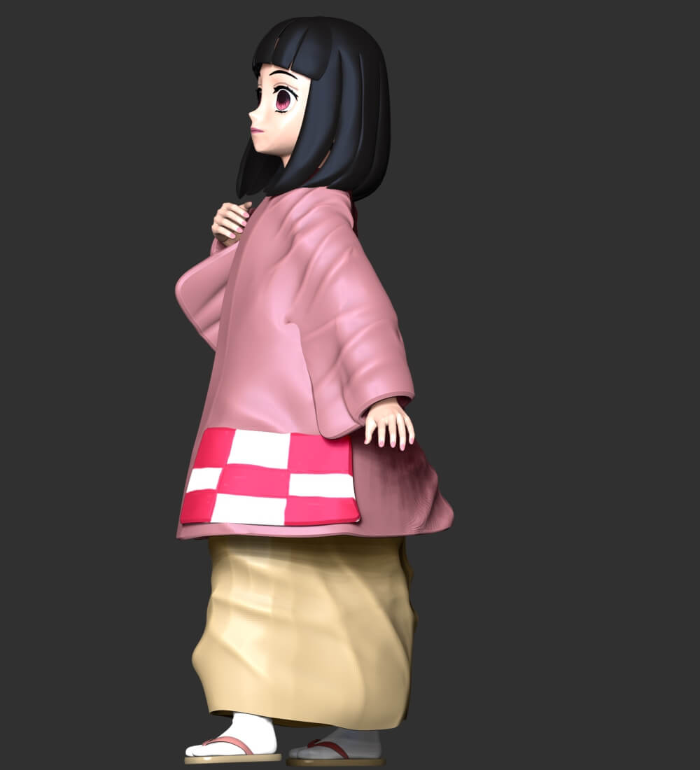 Hanako Kamado Demon Slayer Kimetsu No Yaiba - 3D Print Model by lovemodel
