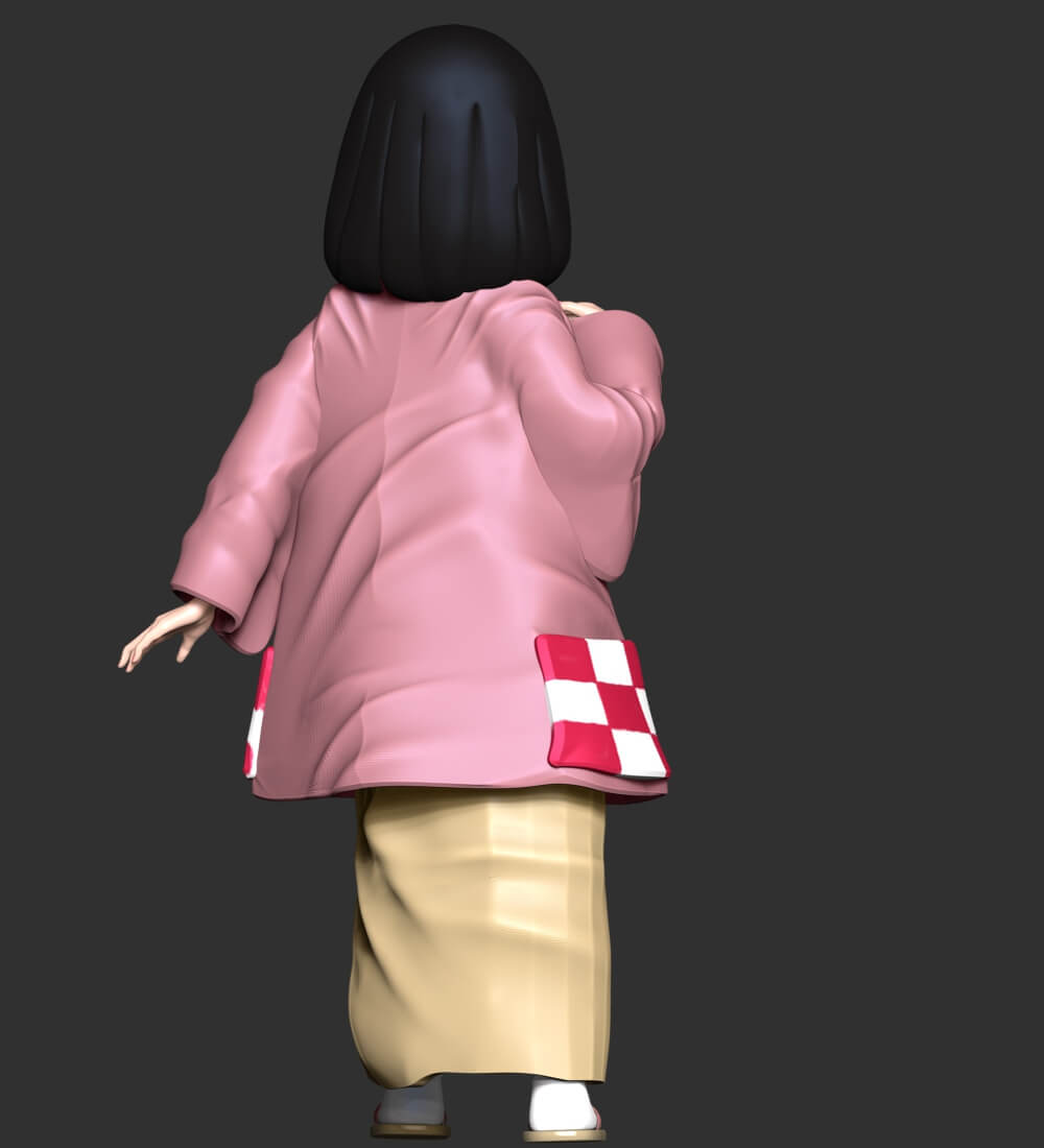 Hanako Kamado Demon Slayer Kimetsu No Yaiba - 3D Print Model by lovemodel
