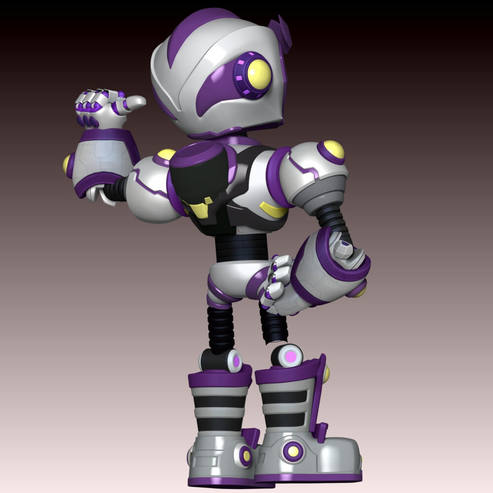 Harold Robot - Paw Patrol 3D Model by lovemodel