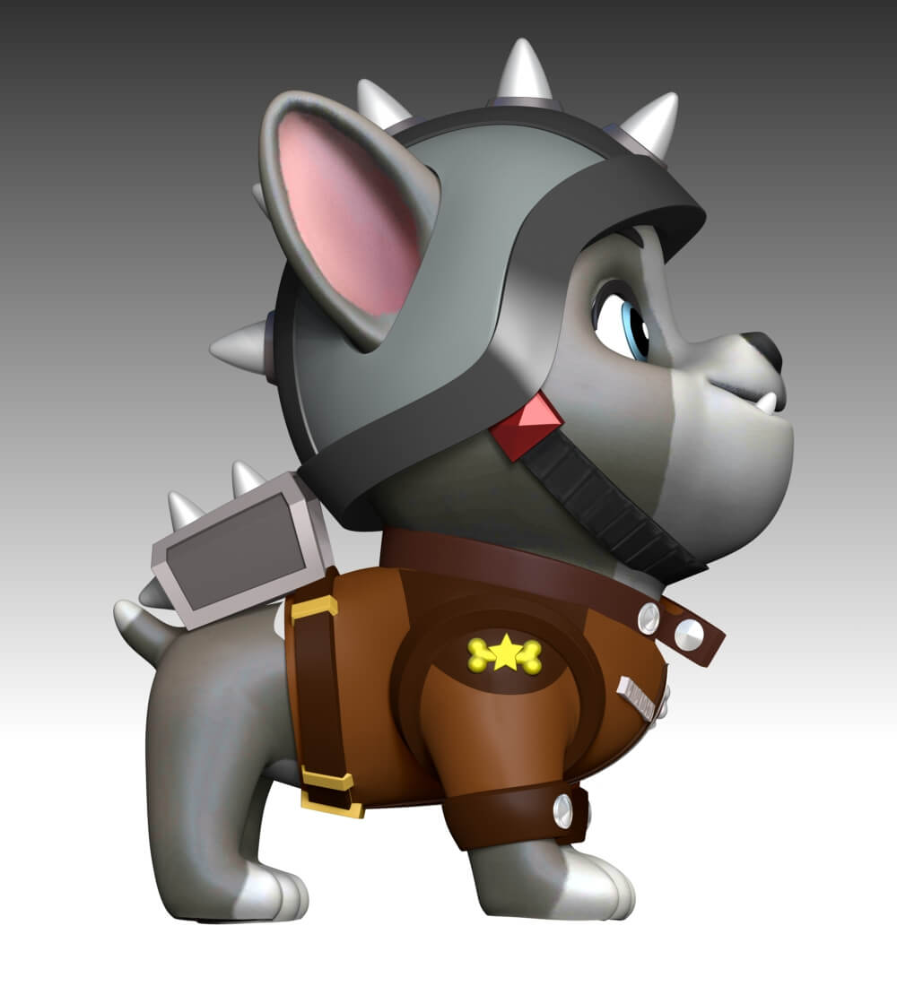 Hubcap - Paw Patrol 3D Model by lovemodel