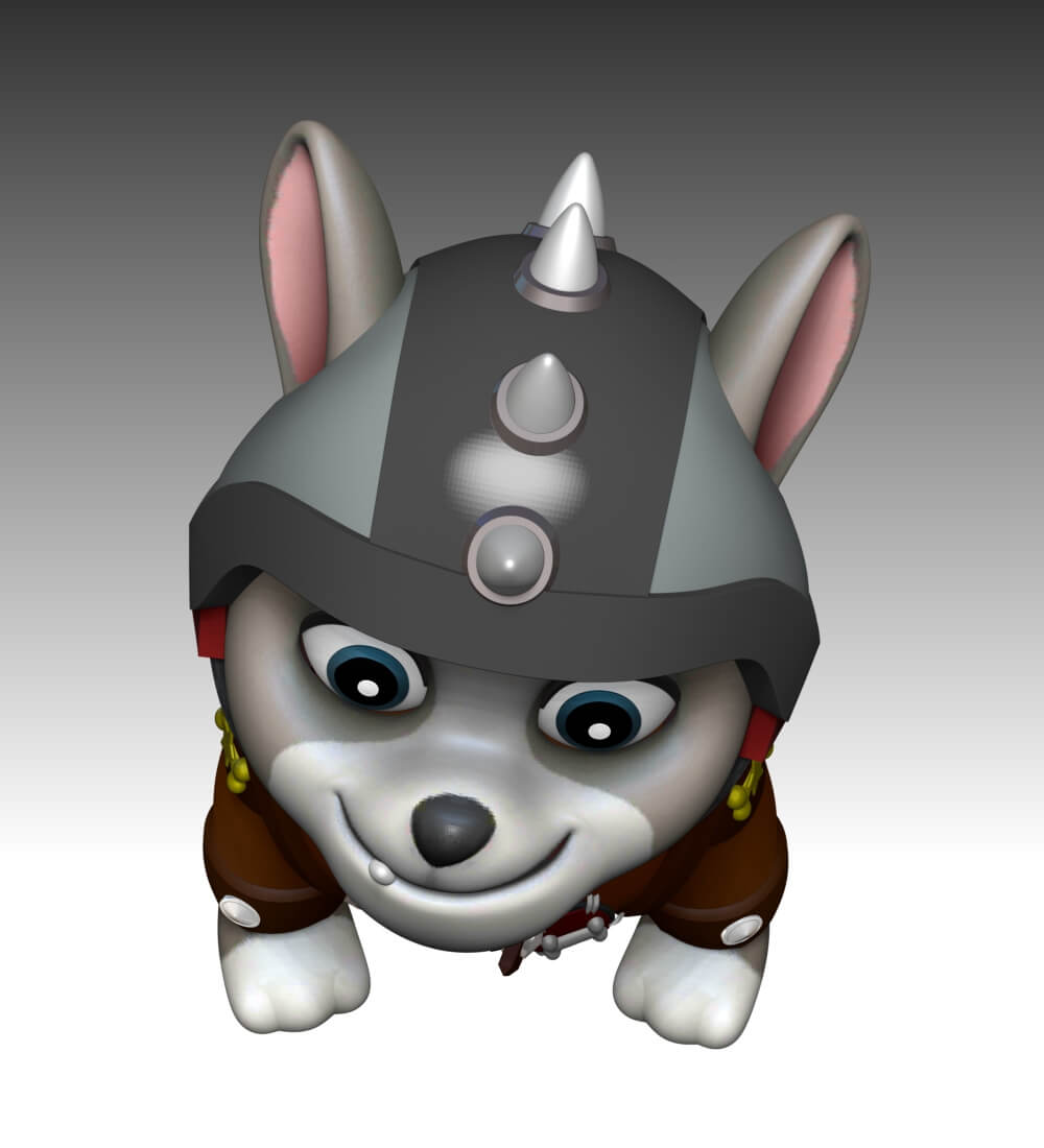Hubcap - Paw Patrol 3D Model by lovemodel