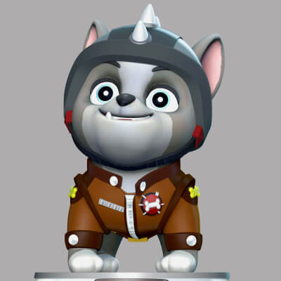 Hubcap - Paw Patrol 3D Model by lovemodel