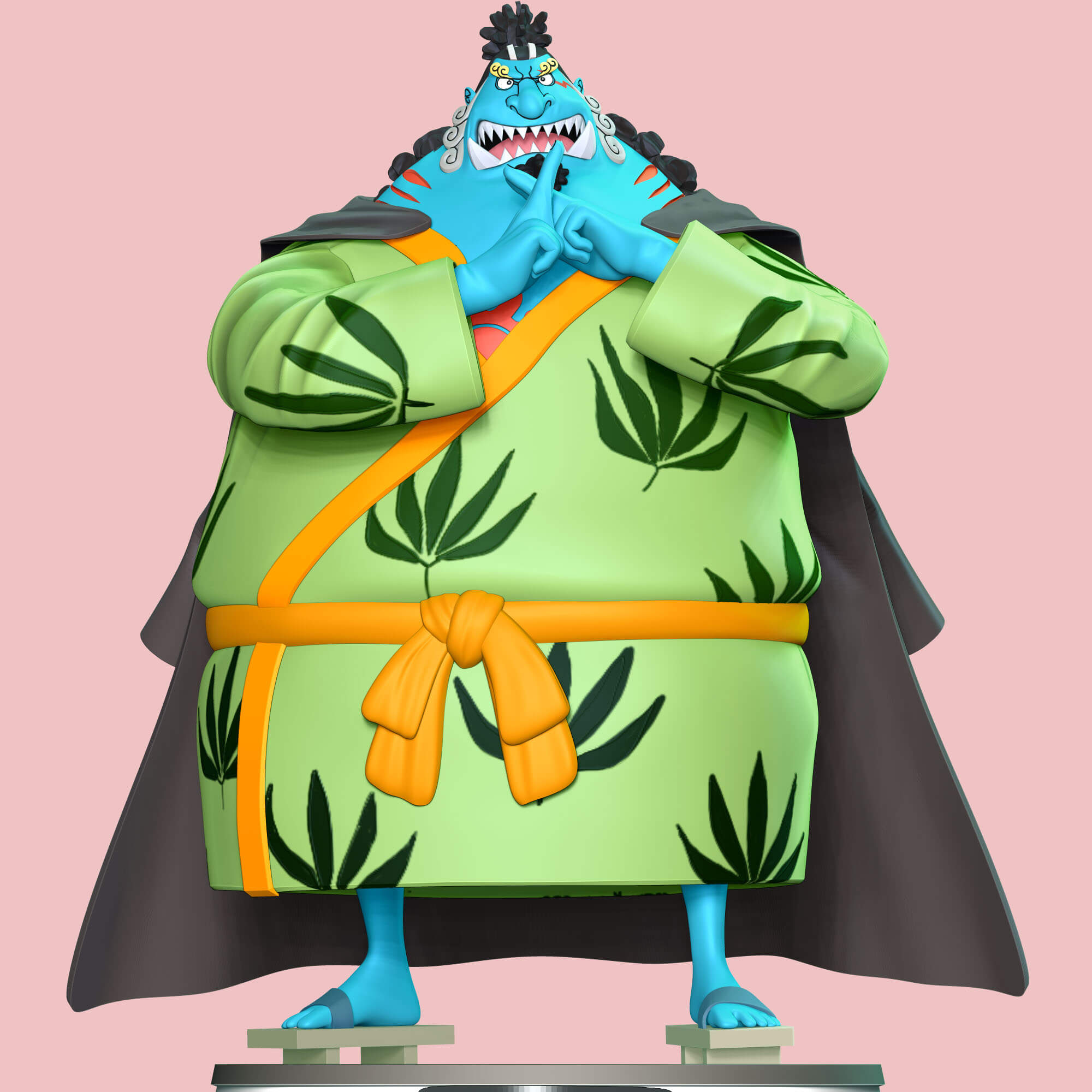 Jinbe - One Piece 3D Model by lovemodel