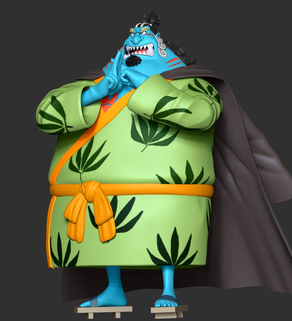 Jinbe - One Piece 3D Print Model by lovemodel