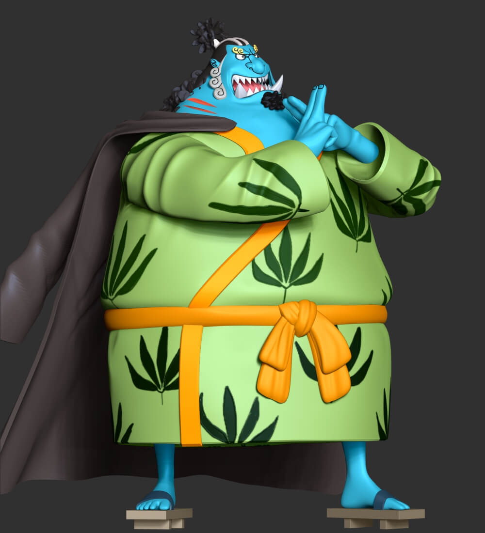 Jinbe - One Piece 3D Print Model by lovemodel