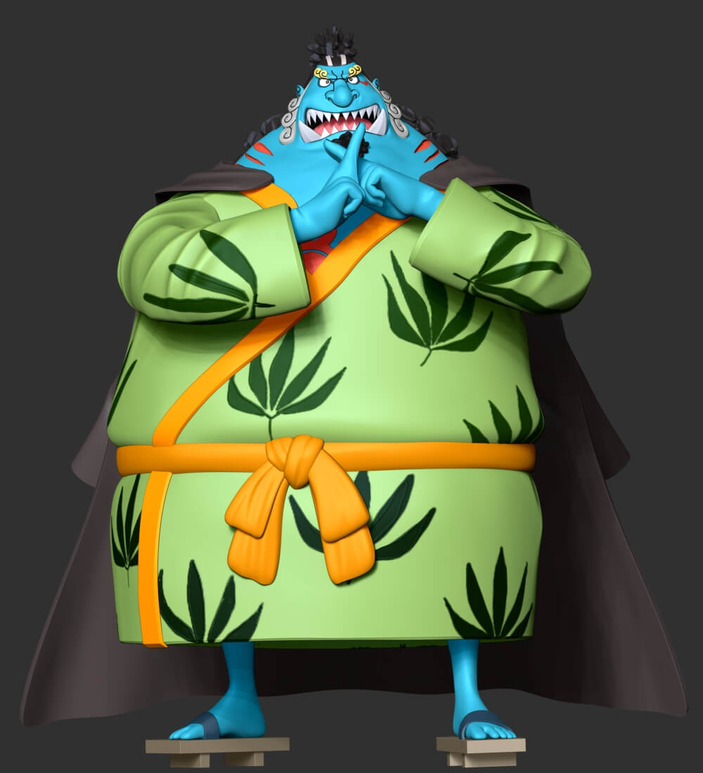 Jinbe - One Piece 3D Print Model by lovemodel
