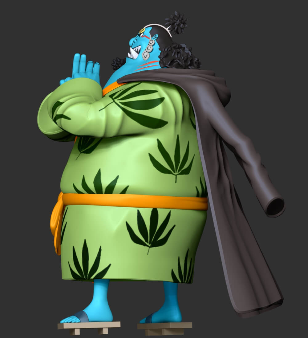 Jinbe - One Piece 3D Print Model by lovemodel
