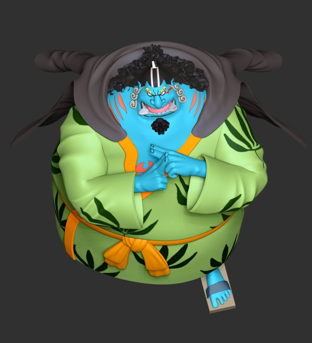 Jinbe - One Piece 3D Print Model by lovemodel