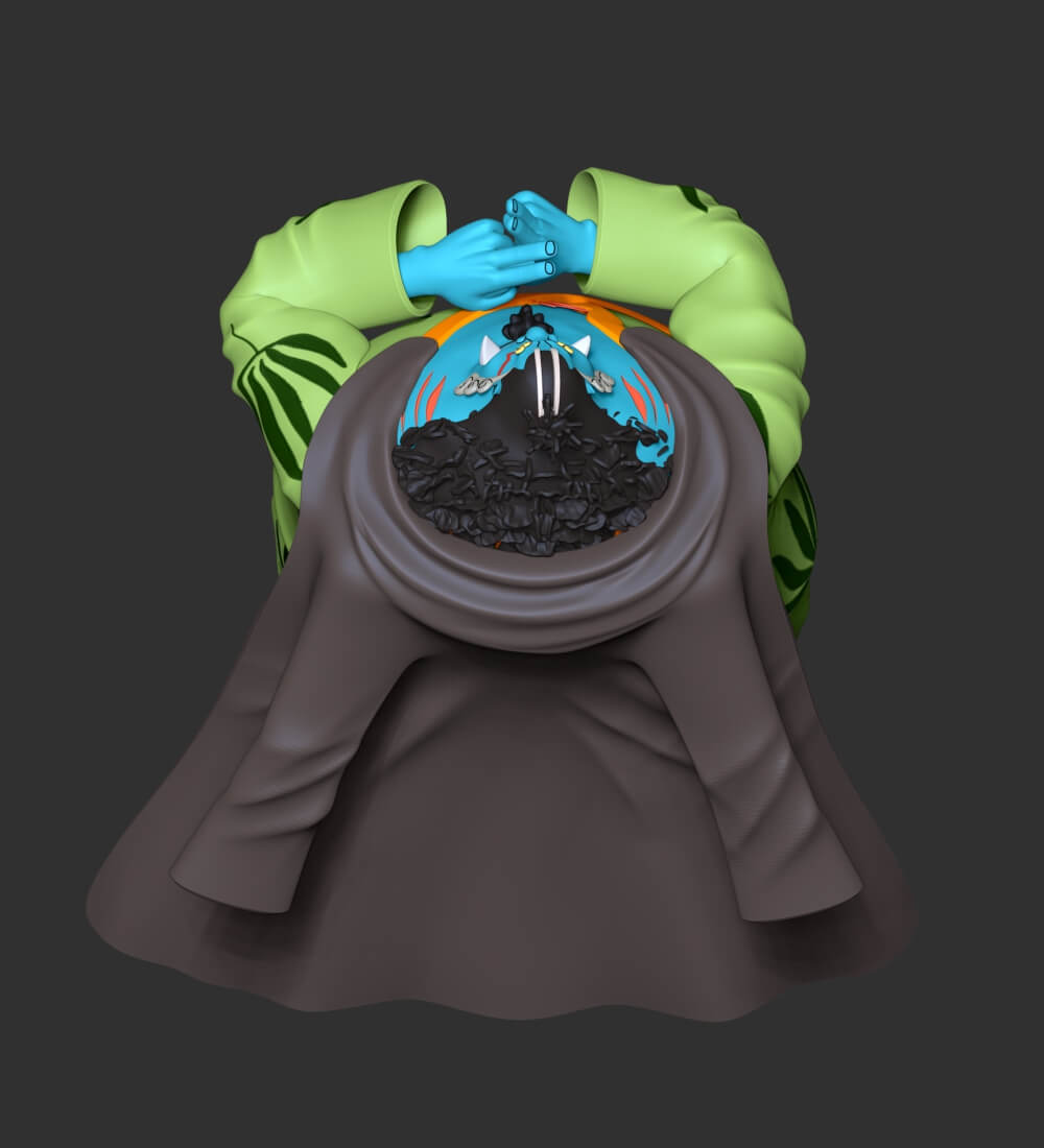 Jinbe One Piece 3d Print Model By Lovemodel
