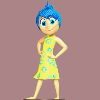 Joy - Inside Out 3D Model by lovemodel
