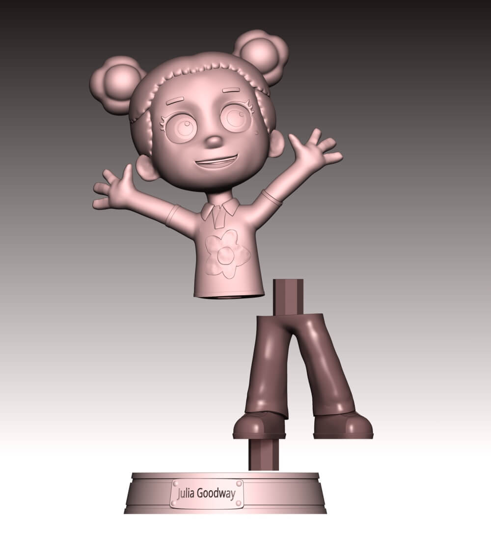 Julia Goodway - Paw Patrol 3D Model by lovemodel