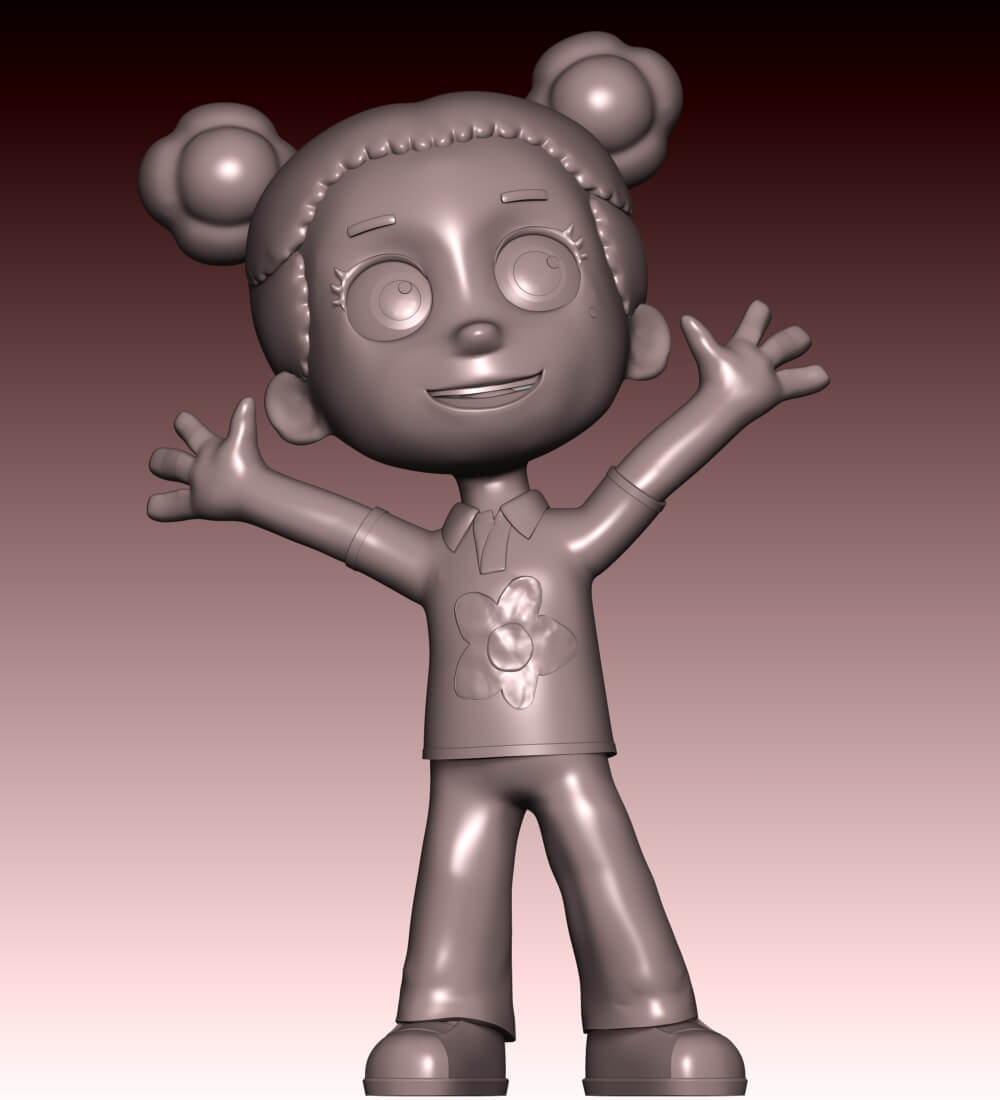 Julia Goodway - Paw Patrol 3D Model by lovemodel