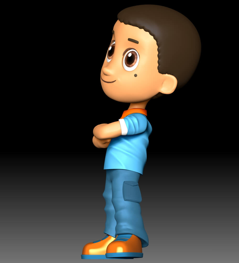Julius Goodway - Paw Patrol 3D Model by lovemodel