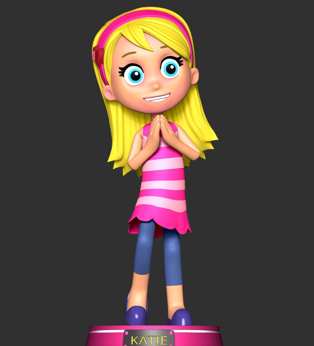 Katie Paw Patrol 3d Model By Lovemodel
