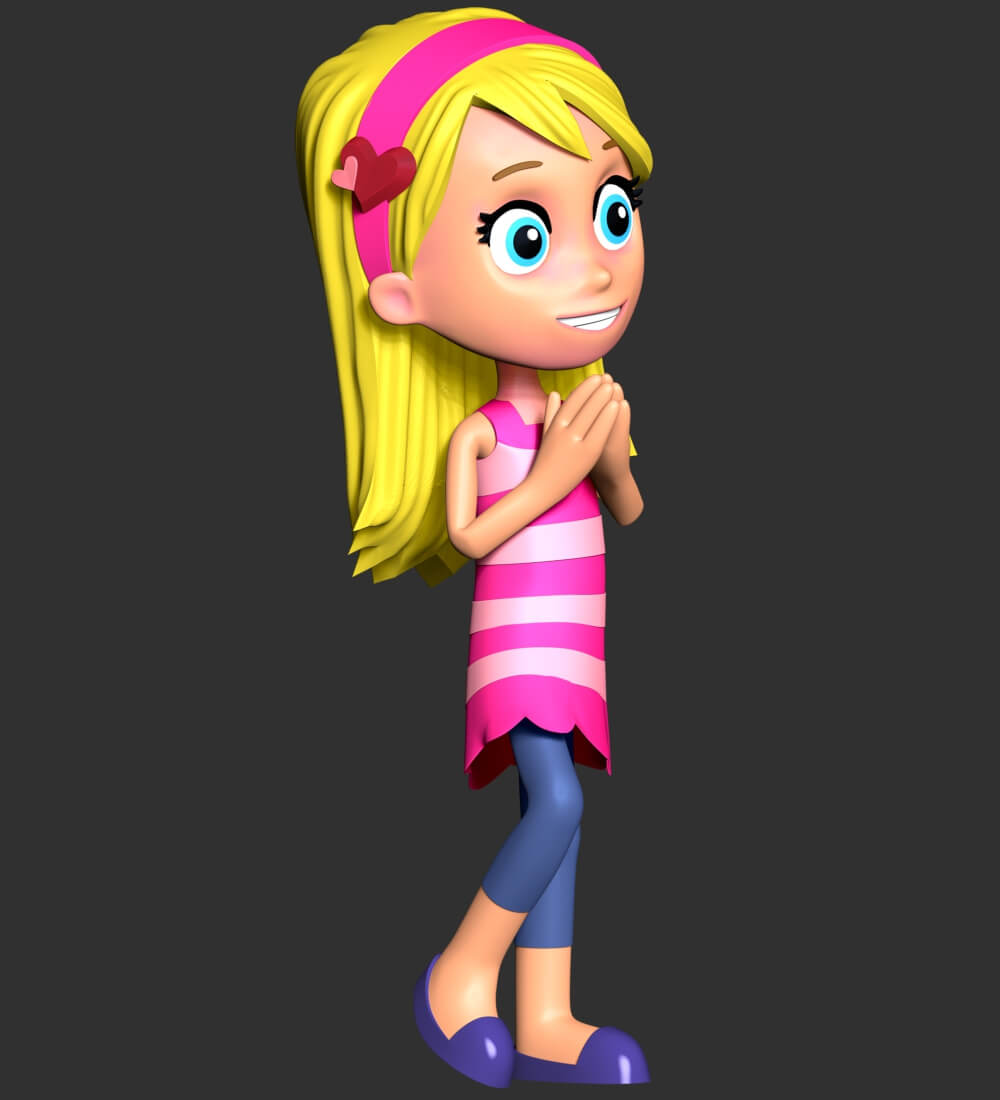 Katie Paw Patrol 3d Model By Lovemodel