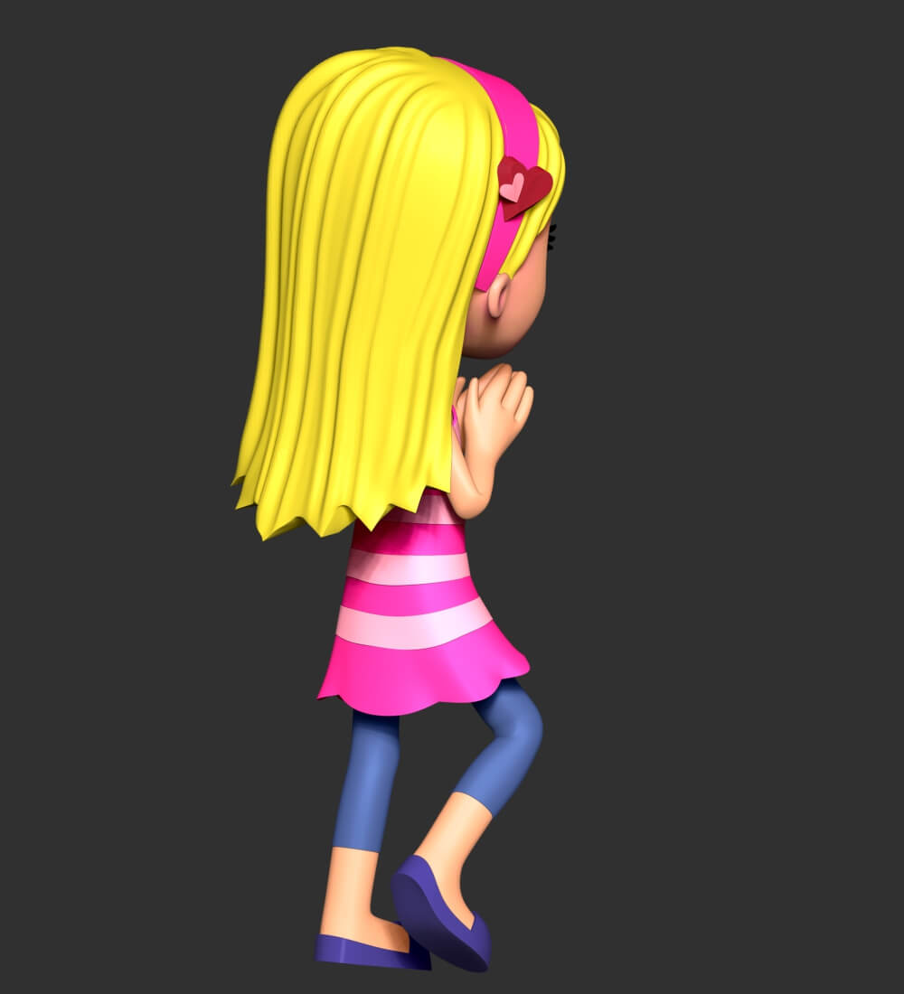 Katie Paw Patrol 3d Model By Lovemodel