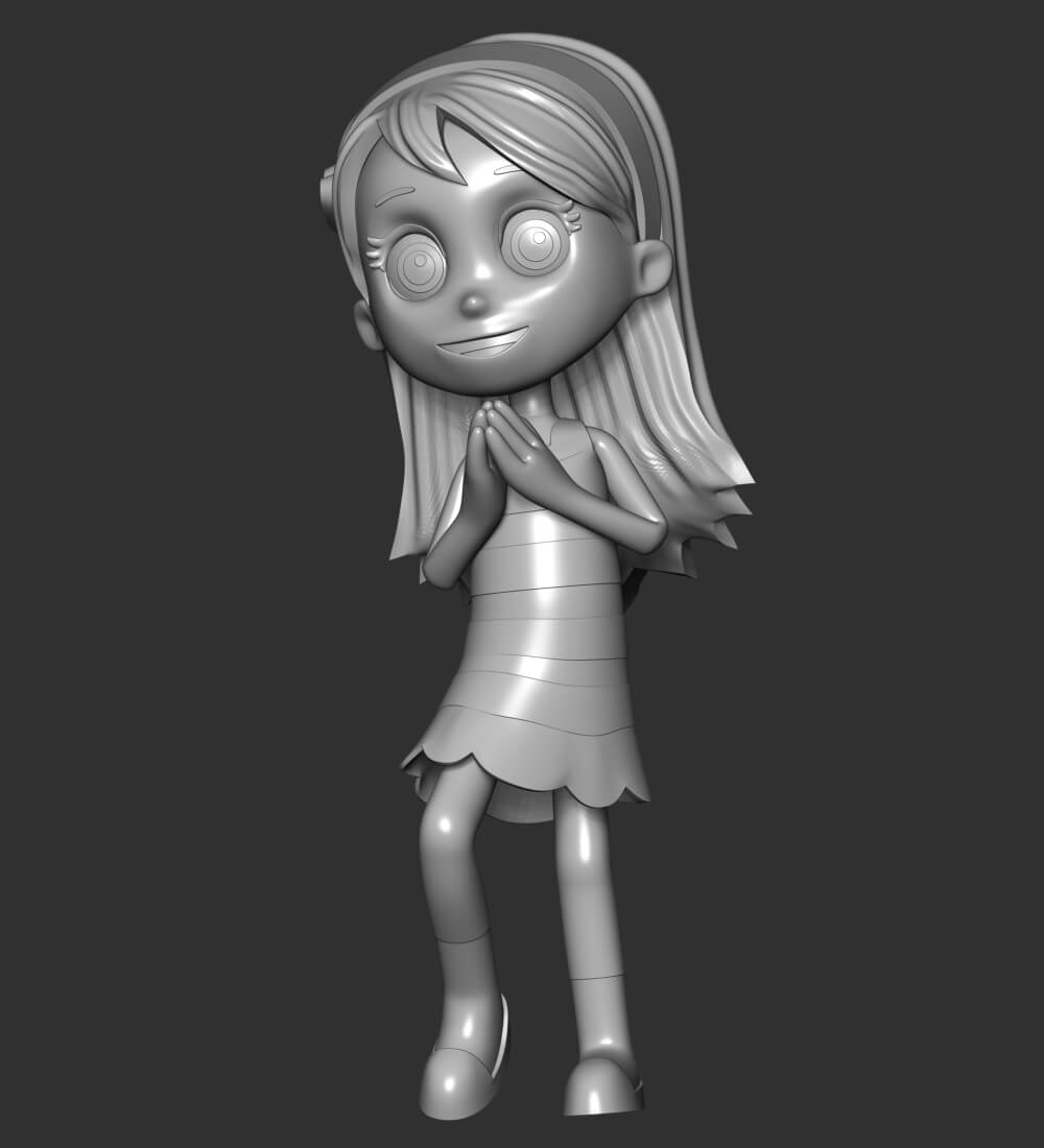 Katie Paw Patrol 3d Model By Lovemodel